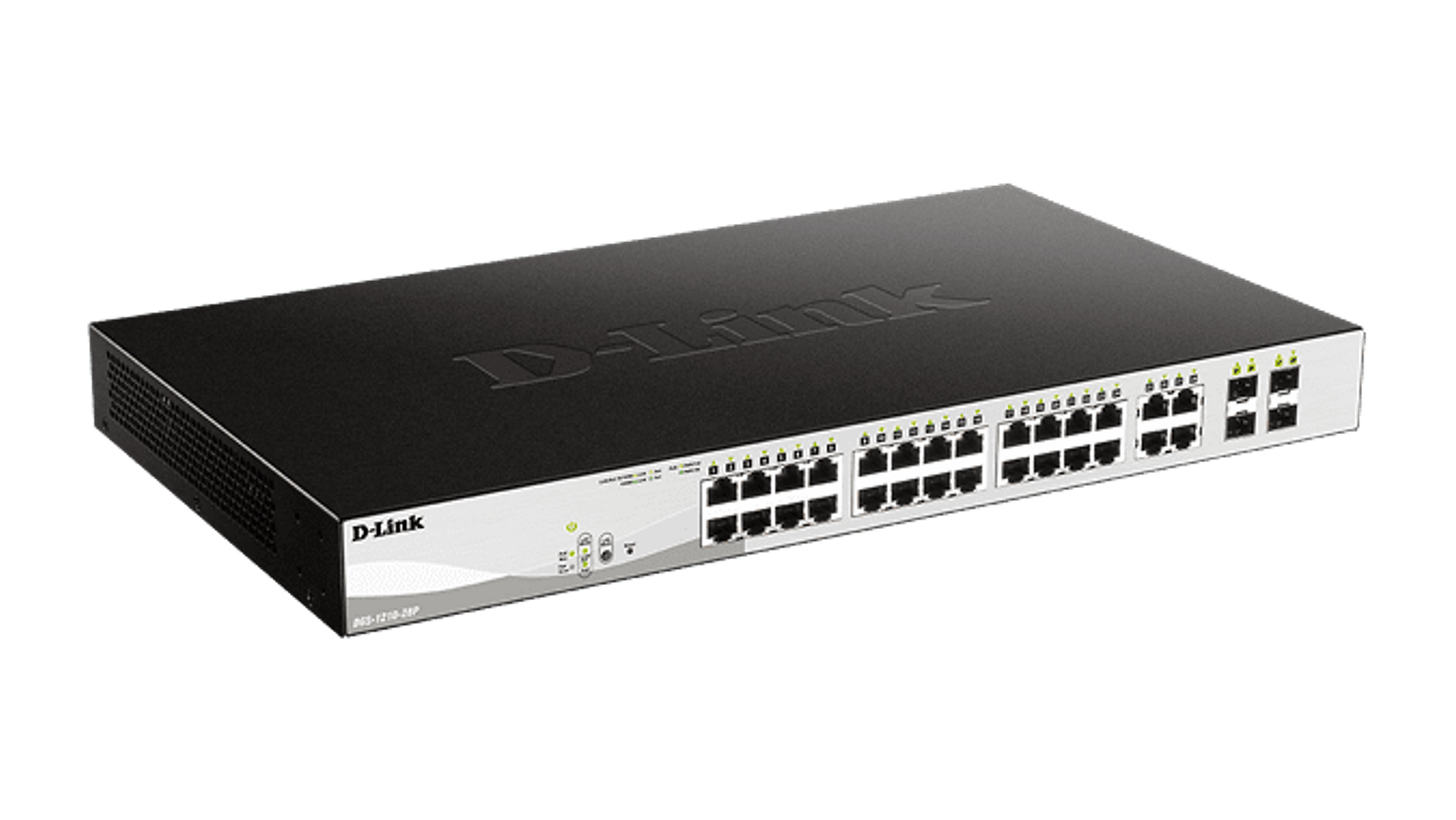 Switch D-Link de 24 portas - DGS-1210-28P – TECH3